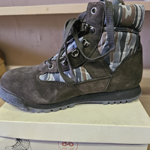 Pro Line | Shoes | Vintage Pro Line Grey Tiger Stripe Camo Hiking Boots ...